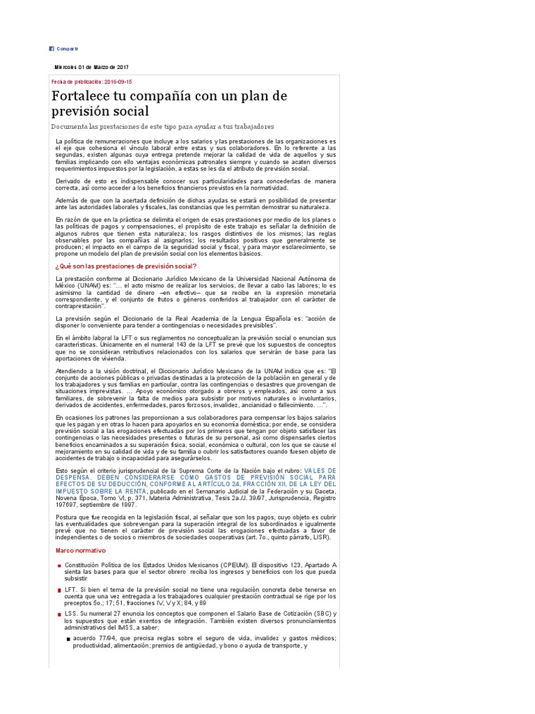 Plan de Prevision Social | PDF | Derecho laboral | Salario
