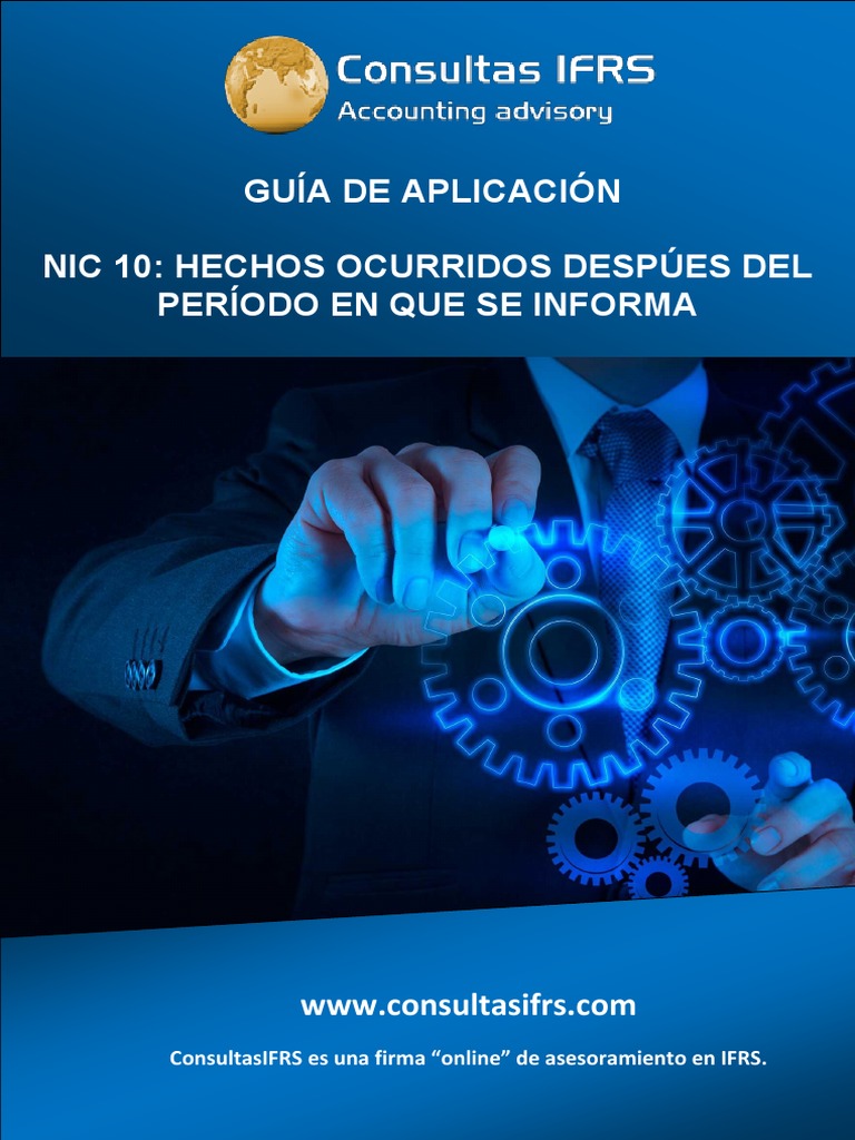 Guía de Aplicación NIC 10 | PDF | normas internacionales de INFORMACION ...