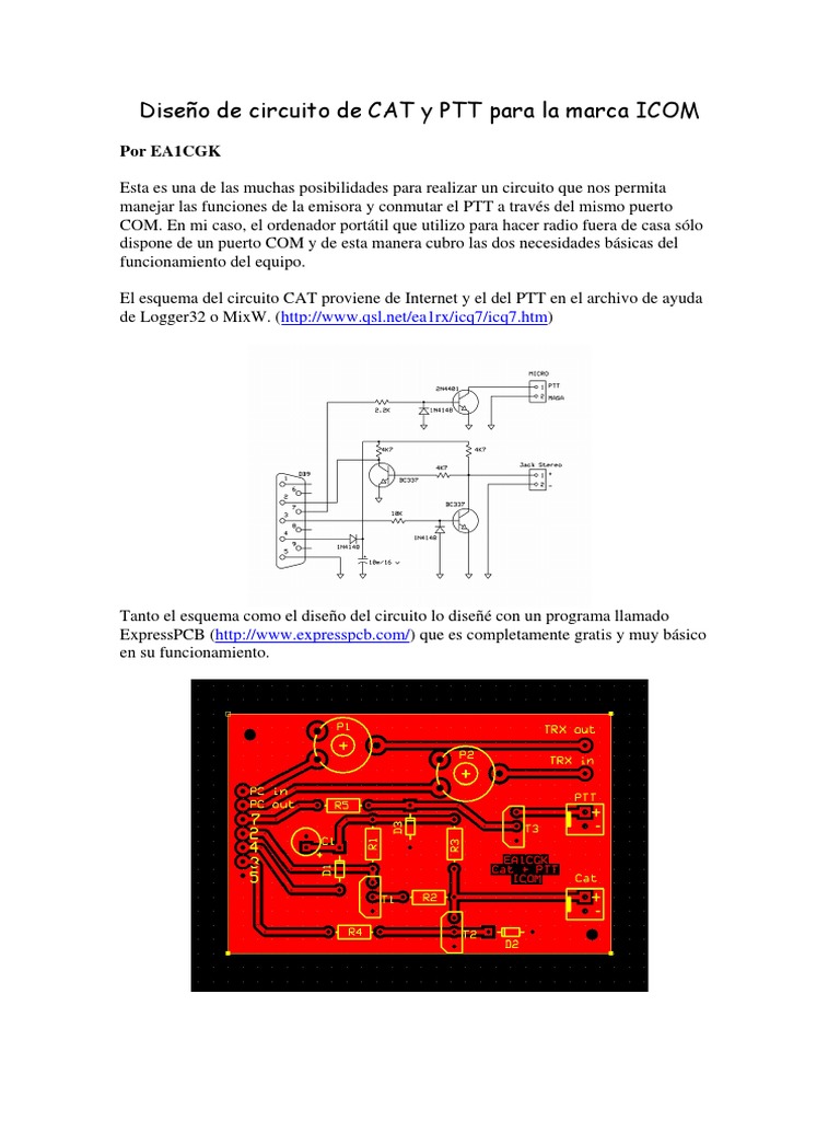 Cat PTT Icom | PDF | Tecnología de información y comunicaciones ...