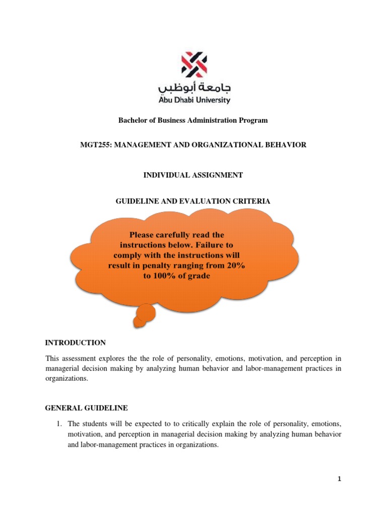 Managerial Behavior Analysis Assignment | PDF | Apa Style | Leadership