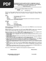 Format DPA dan RKA Desa 2023 | PDF