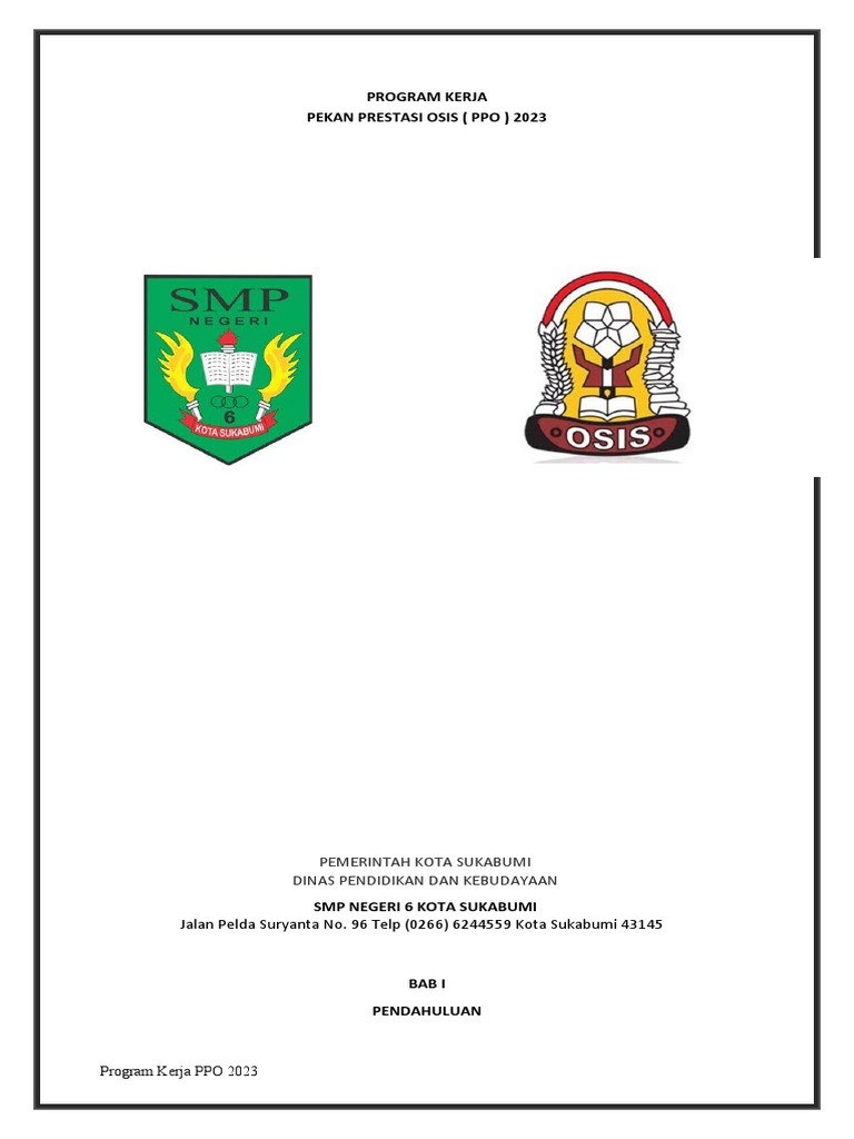 Program Ppo 2023 | PDF