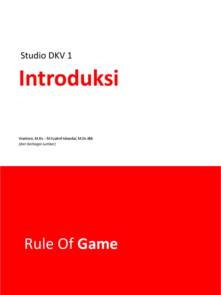 Pengantar Sdkv 1 - Introduksi | PDF