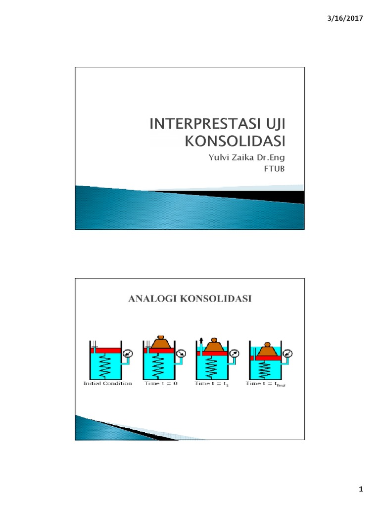 4-Mektan 2-Interpretasi hasil uji konsolidasi | PDF