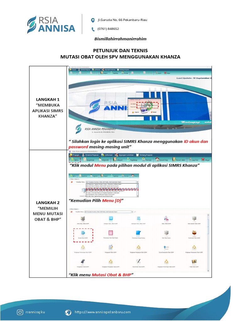 Juknis Mutasi Barang SPV | PDF