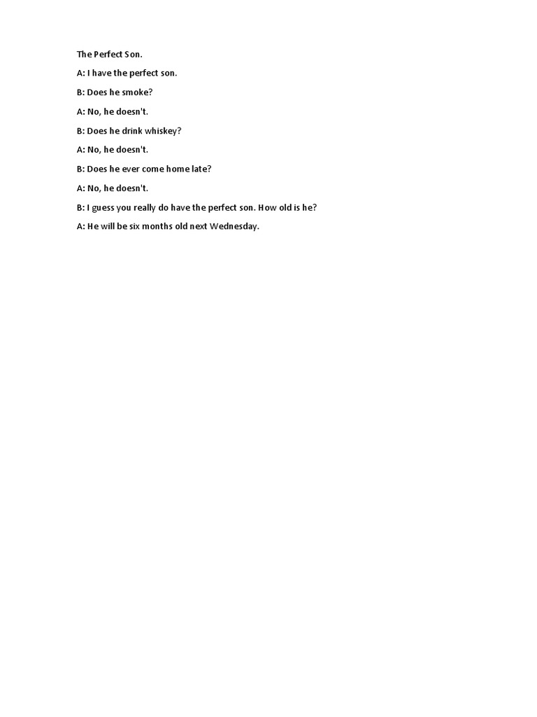 The Perfect Son Pdf