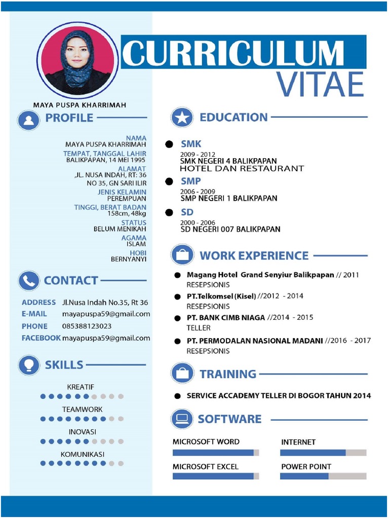 Curriculum Vitae Maya | PDF