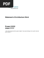 TOGAF Architecture Template | PDF