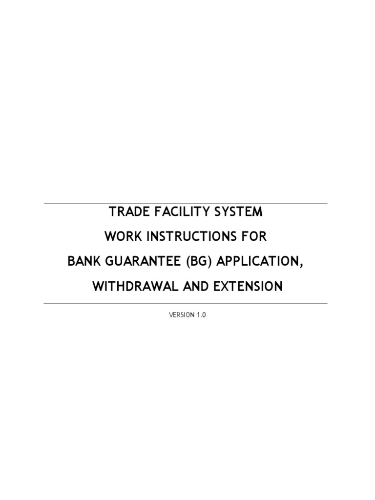 TFS - Work Instructions For BG | PDF | Computing