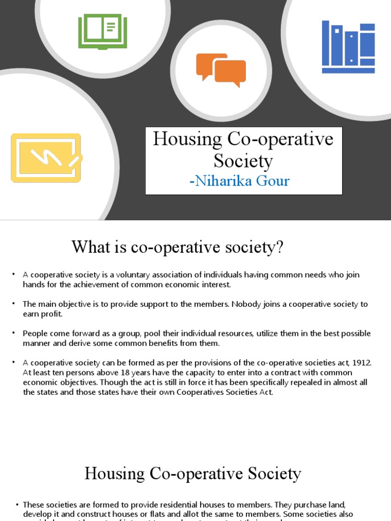 Housing Co-Operative Society | PDF | Cooperative | Interest