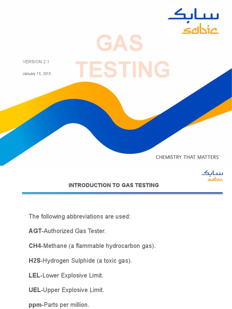Authorized Gas Tester Guidelines | PDF | Materials | Nature
