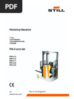 HELI DC15, DC18, DC20 Electric Pallet Jack Error Codes Manual ...