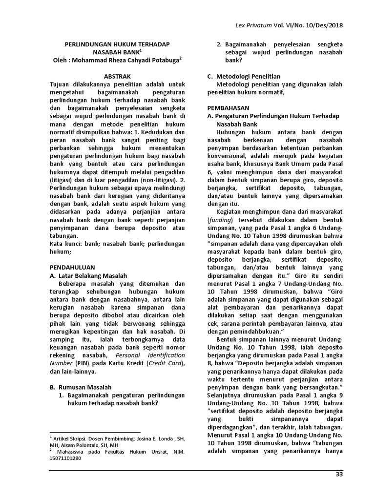 Jak lexprivatum,+4.+Mohammad+Rheza+Cahyadi+Potabuga Privatum | PDF