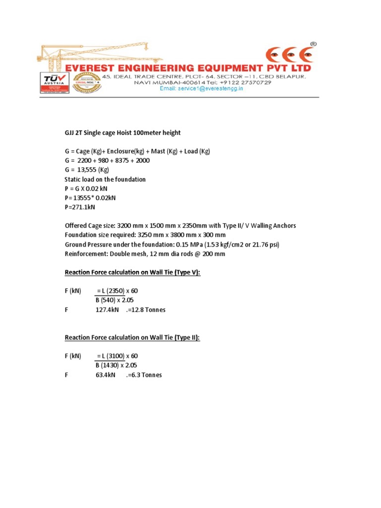 Load Calculation | PDF