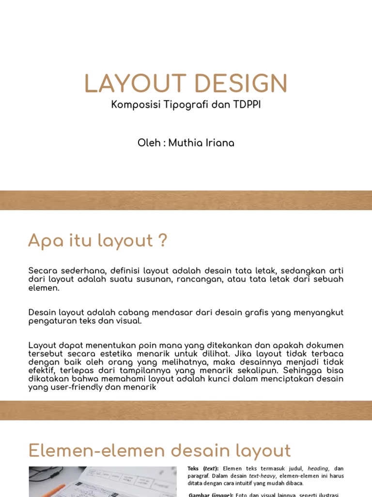 Materi Layout Design | PDF | Seni | Komputer