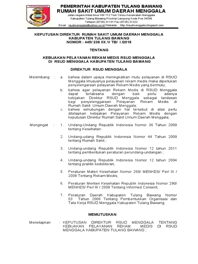 SK Standar Diagnosa Kode Tindakan Definisi Simbol Dan Singkatan Edit | PDF