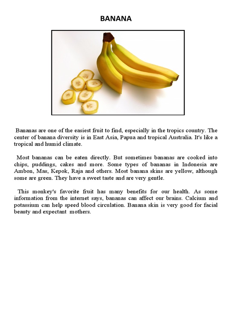 BANANA | PDF