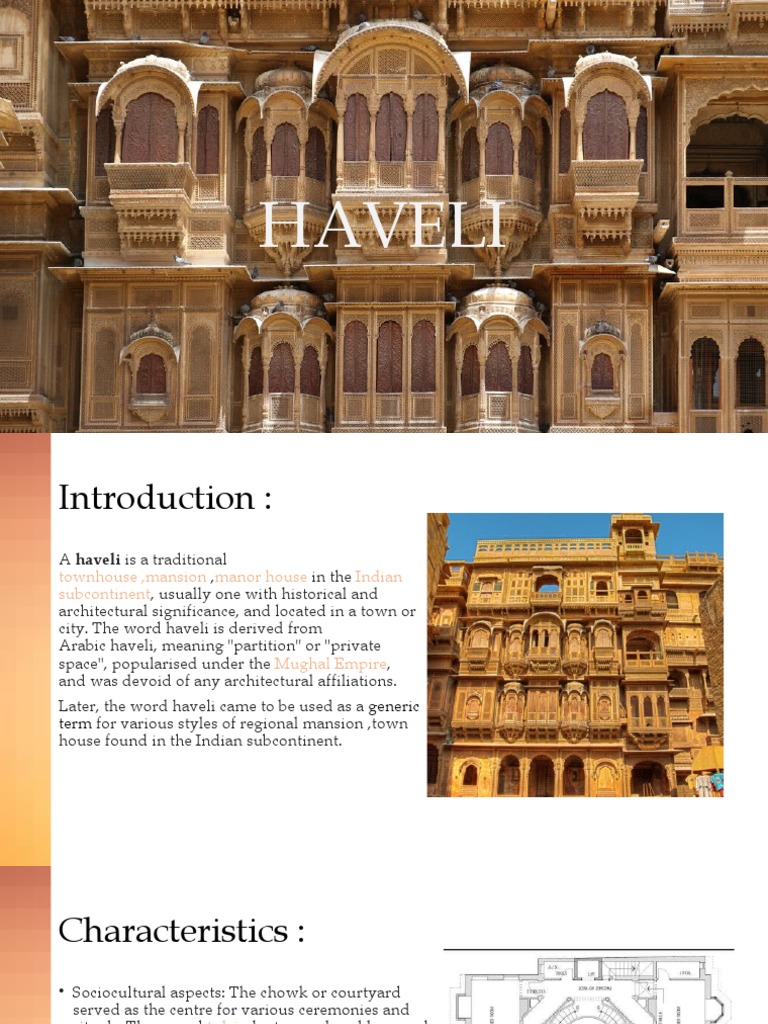 HAVELI | PDF | Architectural Design | Architecture