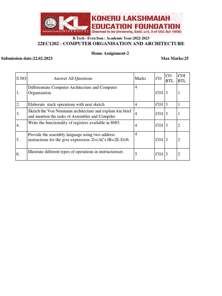 Home Assignment-2 | PDF