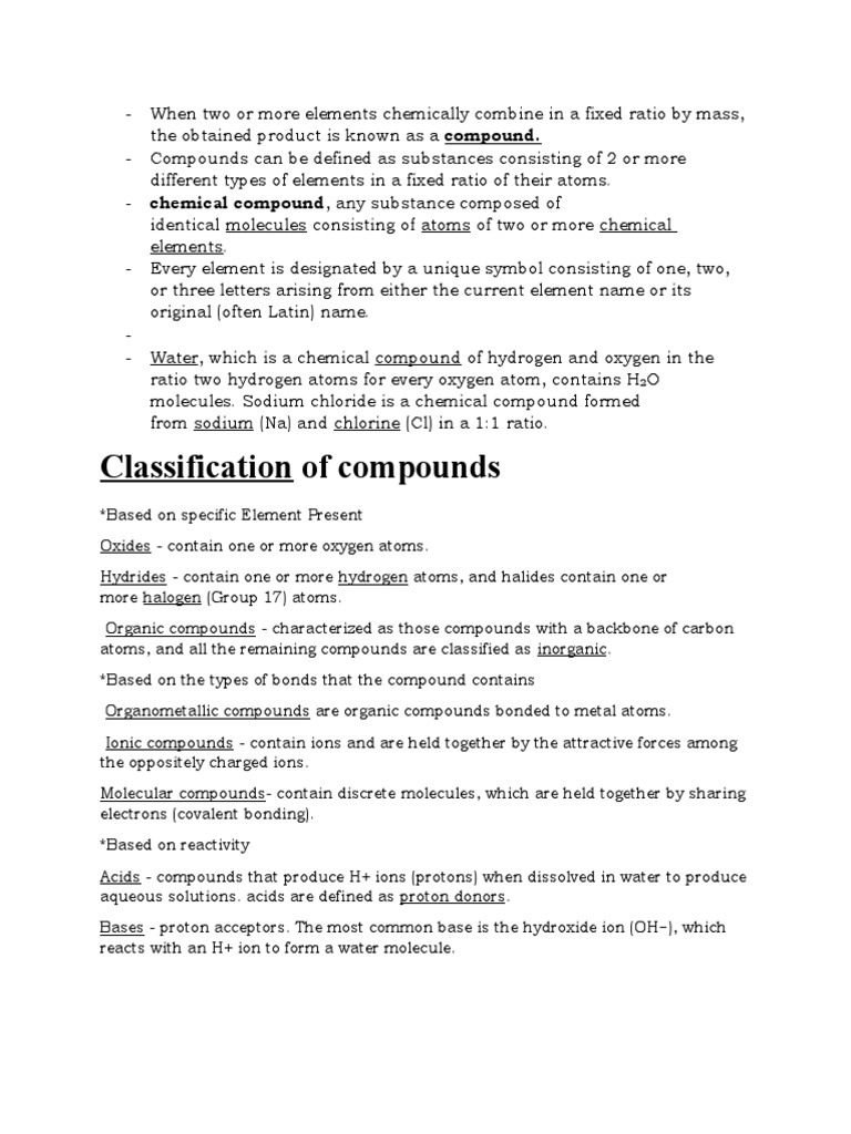 Chemical Compound | PDF