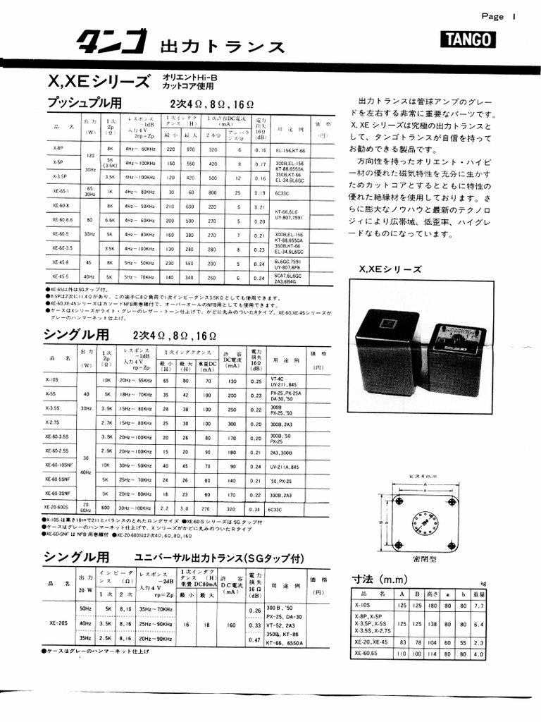 Tango Transformer | PDF