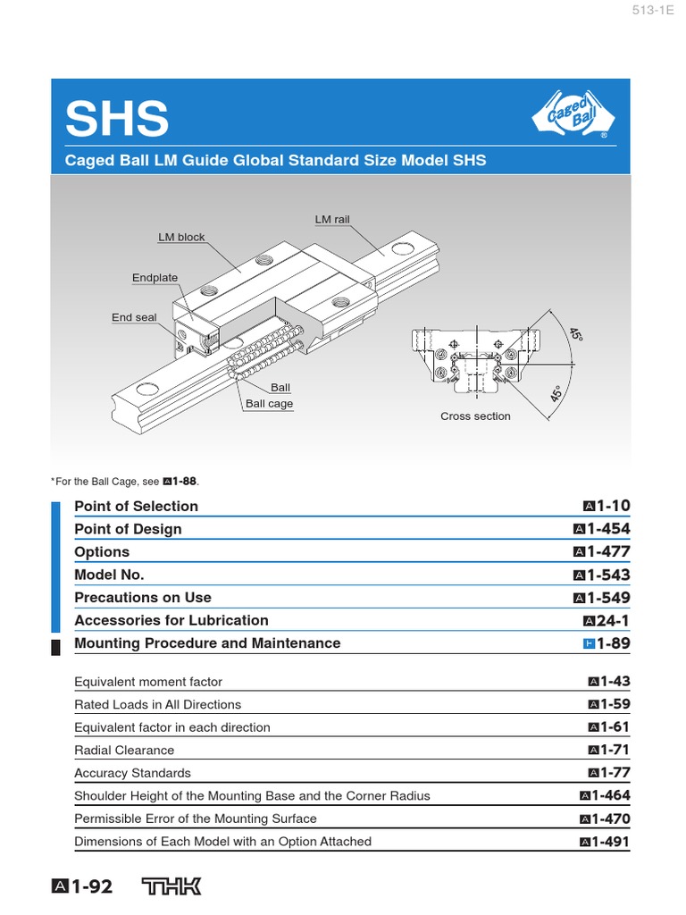 LM Guide Title | PDF | Mechanical Engineering