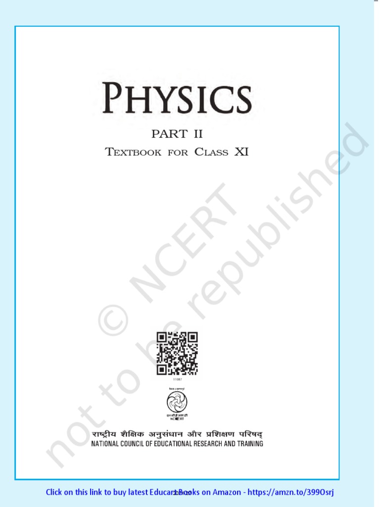 Physics 11 Part 2 Ncert | PDF | Deformation (Engineering) | Elasticity (Physics)