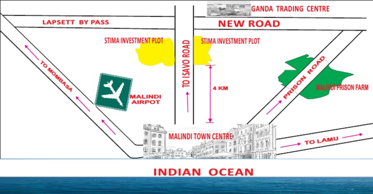 Malindi Map | PDF