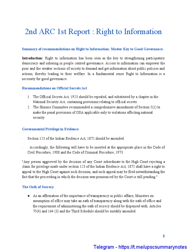 2nd ARC Summary All 15 Reports - 74 Pages | PDF | Emergency Management ...