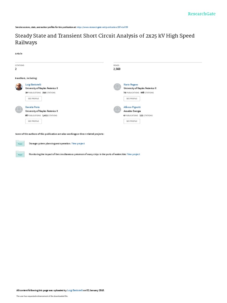 Steady State and Transient Short Circuit Analysis | PDF | Electrical Network | Matrix (Mathematics)