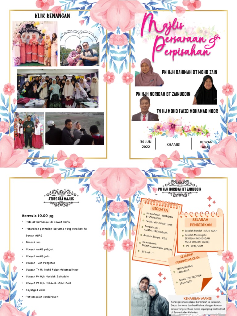 Buku Program Persaraan CG Jaharah A4 | PDF