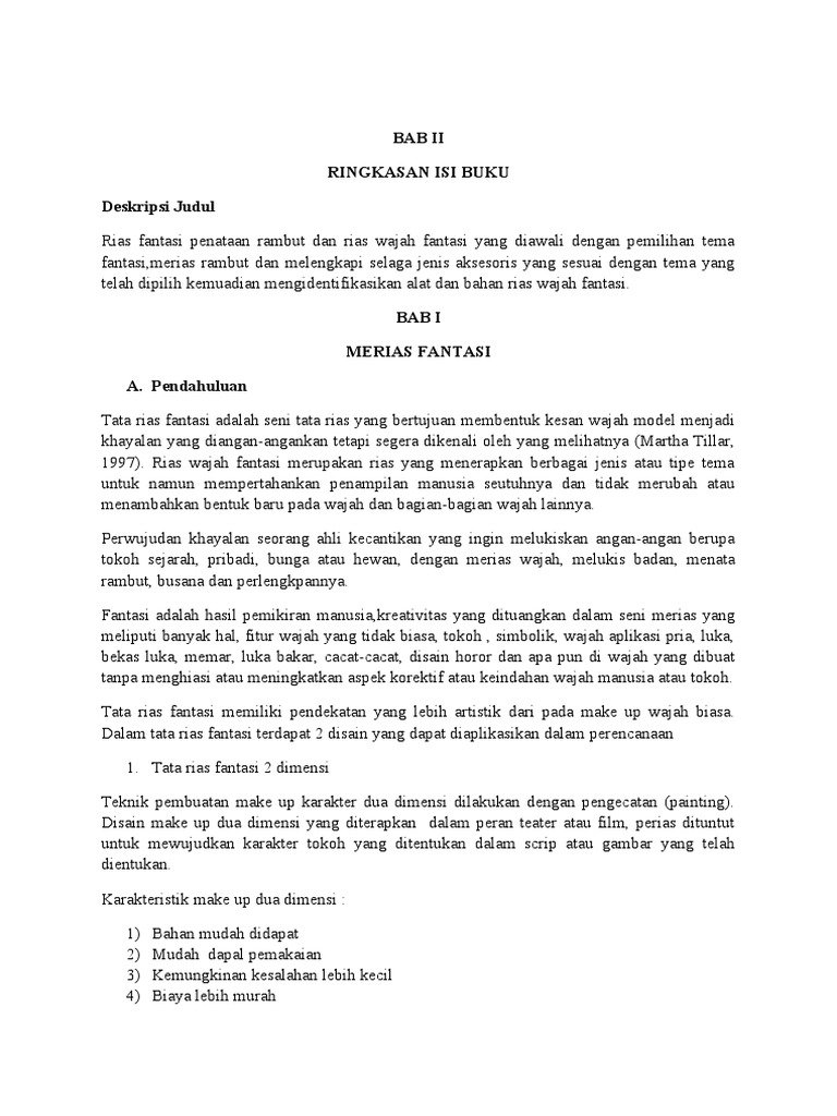 Bab Ii Ringkasan Isi Buku Deskripsi Judul | PDF