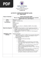 Accomplishment District Meet | PDF | Sports & Recreation