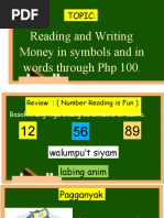 Q1 week4-MATH-Perang Papel at Barya | PDF