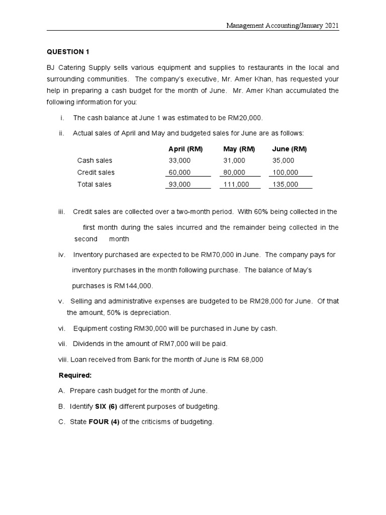Cash Budgeting for Managers | PDF | Inventory | Credit