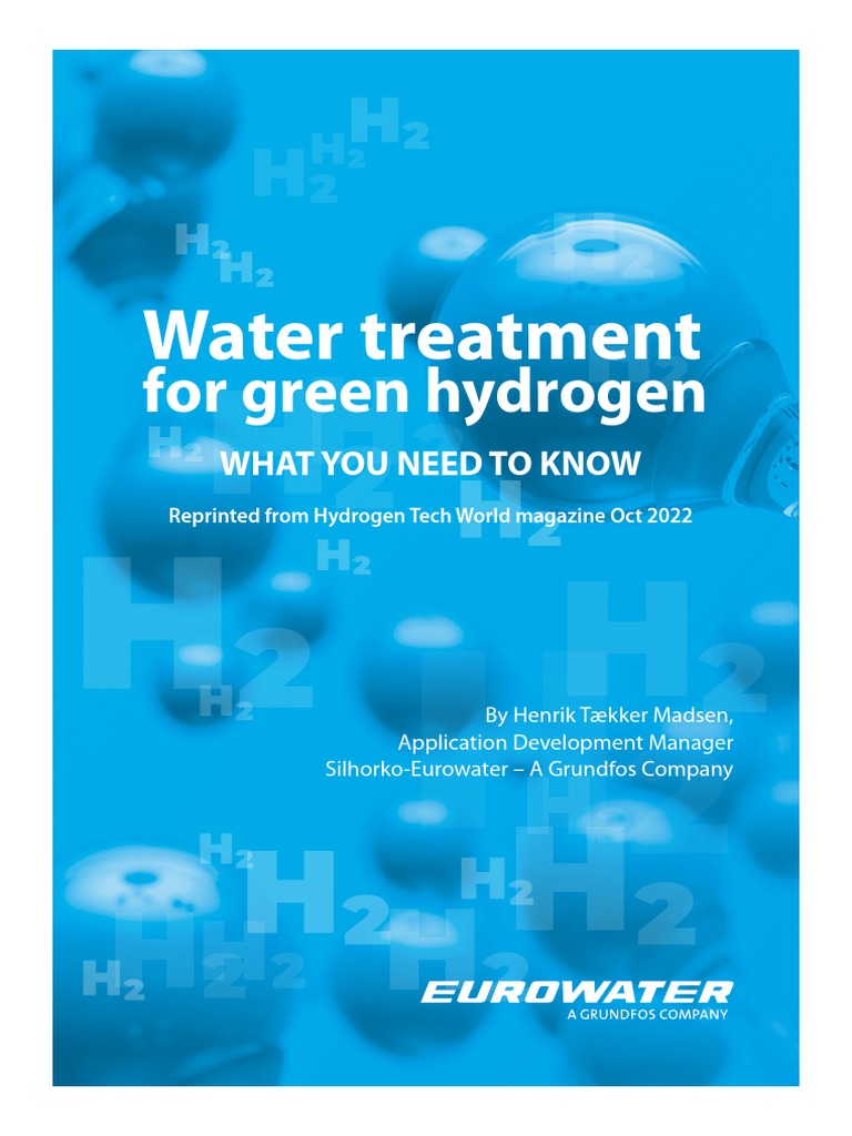 White-paper_water-treatment-for-hydrogen_EUROWATER | PDF | Water | Membrane
