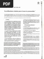 Astm C1602 2006 Esp | PDF | Hormigón | Agua