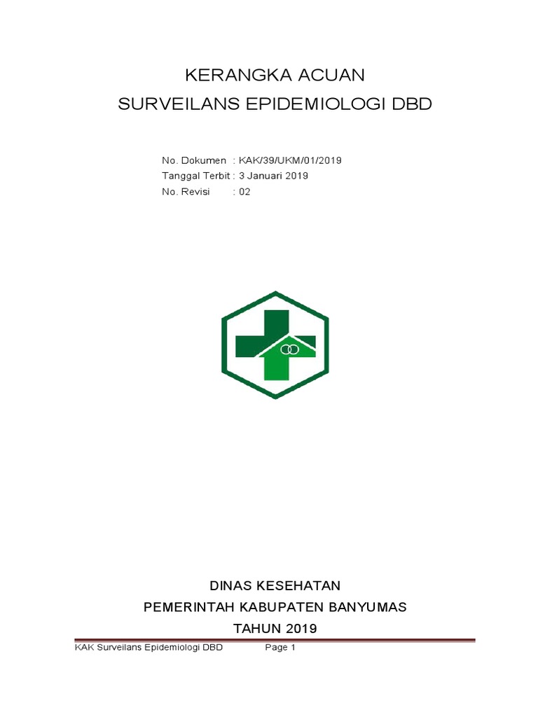 KAK P2 Surveilans Epidemiologi DBD | PDF