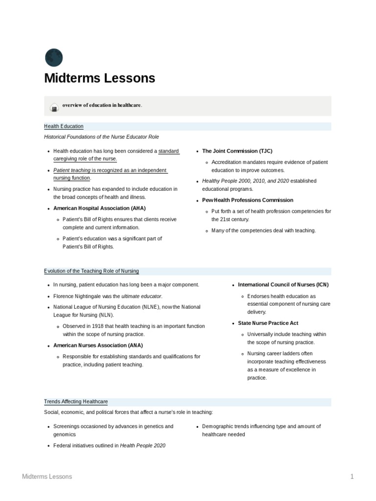 Midterms - Lessons - NCM 102 (UPDATED - 2.16.23) | PDF | Constructivism ...