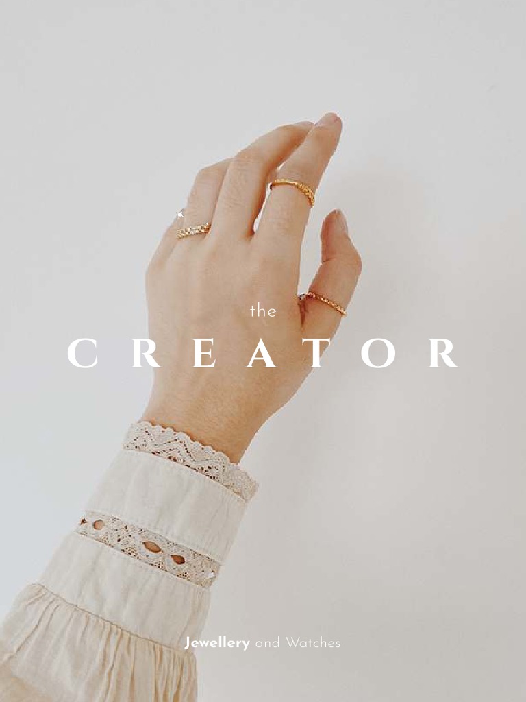 Jewelry & Watches Portfolio Template | PDF | Jewellery | Softlines (Retail)