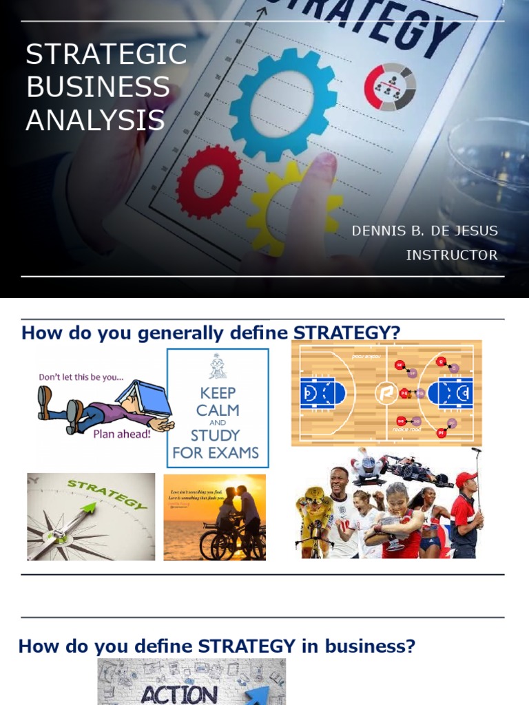 Strategic Business Analysis Overview | PDF | Strategic Management ...