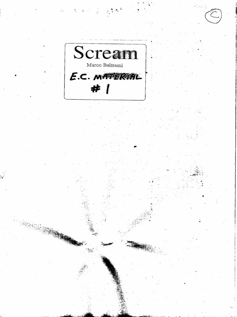 Scream Sidneys Lament | PDF