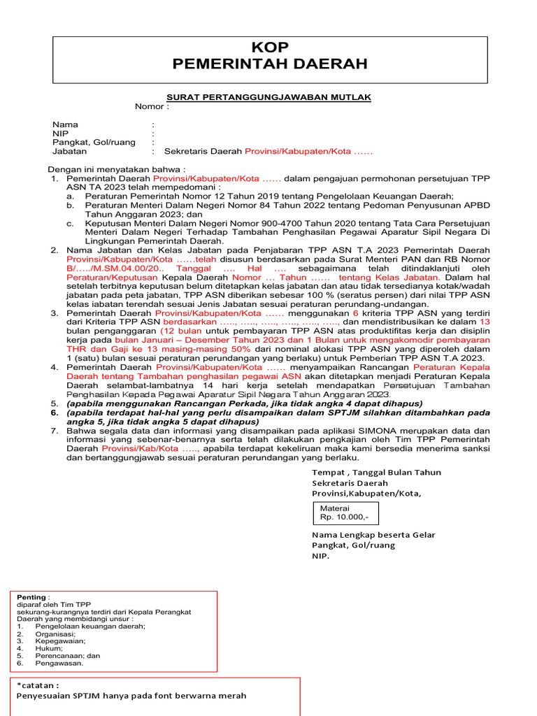 Format SPTJM (2) - 1 | PDF