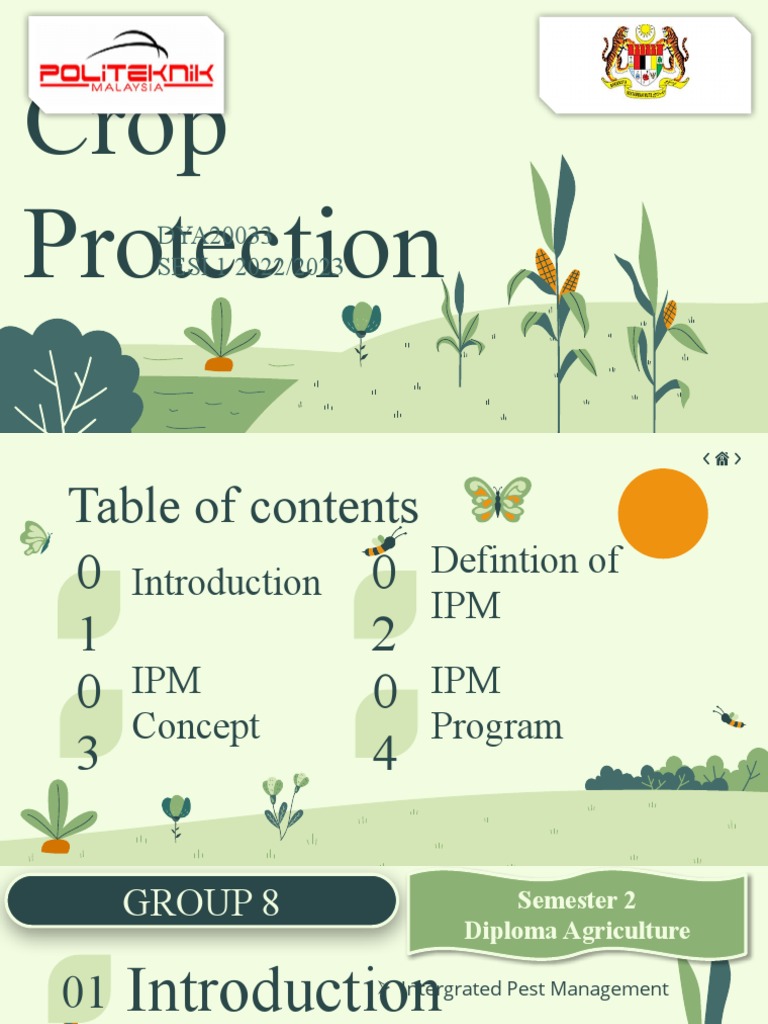 Group 8 - Crop Protection Slides | PDF | Computers