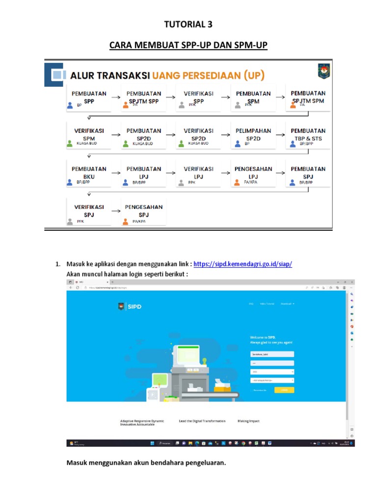 Tutorial Pembuatan Spp Up Dan Spm Up Pdf