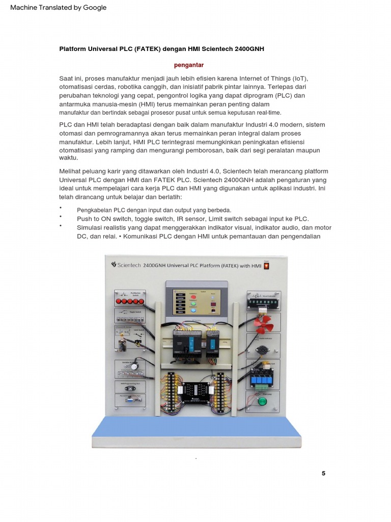 Scientech 2400GNH-5-34 | PDF | Komputer | Teknologi & Rekayasa