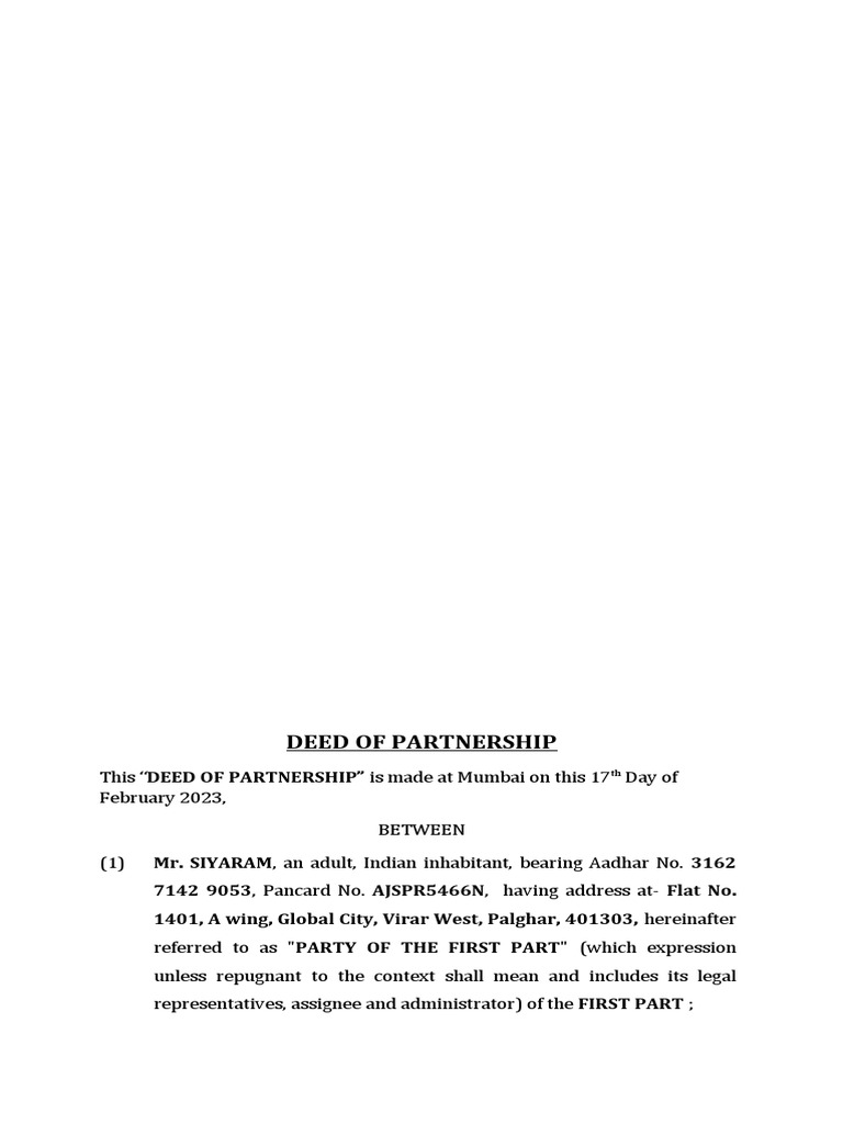 siyaram-partnership-deed-pdf-partnership-arbitral-tribunal