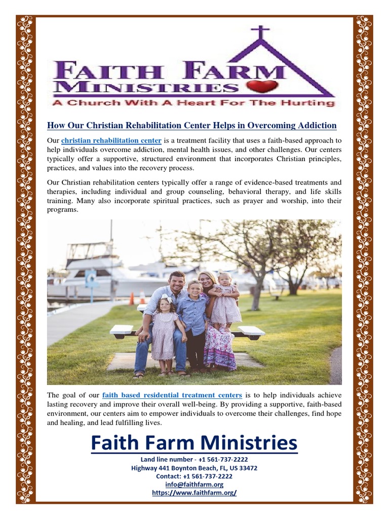 How Our Christian Rehabilitation Center Helps in Overcoming Addiction ...