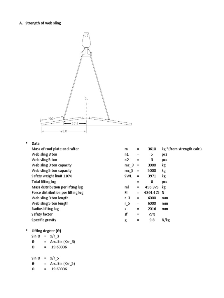 Rigging Plan and Lifting Plan 8000 Crane 25 | PDF | Physical Sciences | Applied And ...