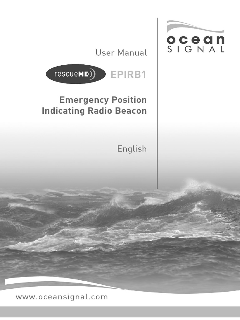Ocean Rescue EPIRB1-user-manual | PDF | Telecommunications Engineering ...